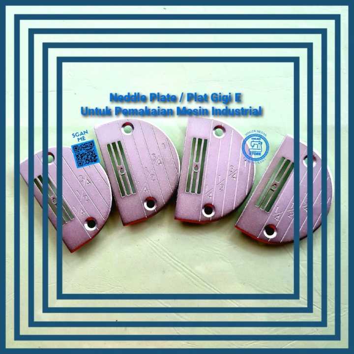 Needle Plate/ Plat Gigi E Industrial Sewing Machine Jarum 1 /High Speed ...