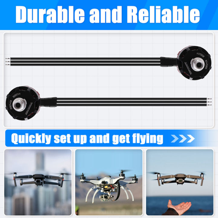 Model Aircraft Four- Traverser RS2205 2300kv Motor Fpv Brushless Motor ...