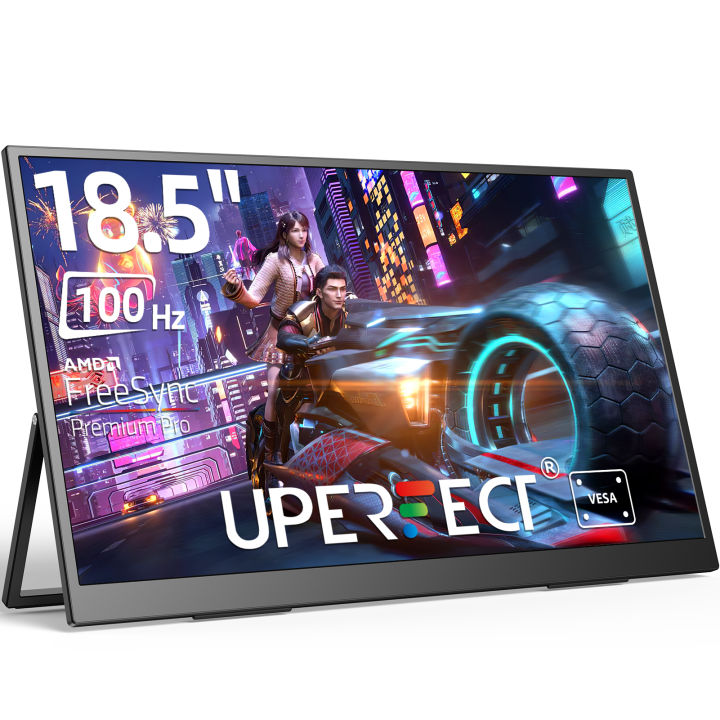 UPERFECT 18.5 Inch Large Monitor laptop extra screen1080P Display 100HZ ...