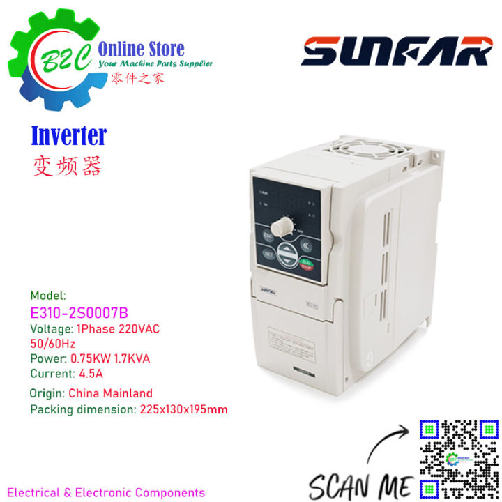 E310-2S0007B Sunfar Inverter Wire Cut Machine Spare Parts Motor Speed ...