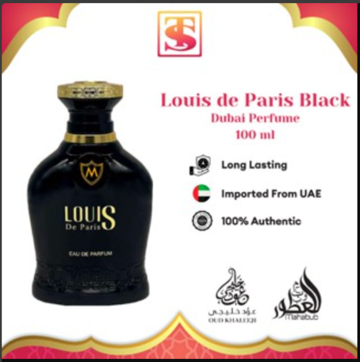 Dubai Perfume - Louis de Paris Black 100ml - 100% Original From Dubai ...