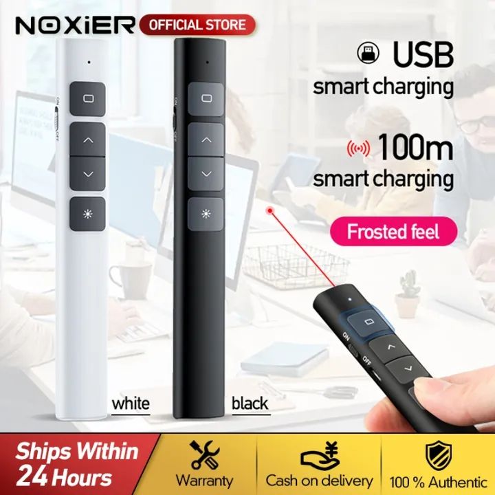 2.4G Wireless Presenter With Laser Pointer Laptop Remote Control Flip ...