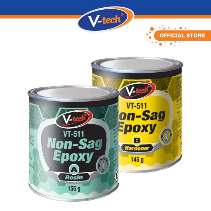 V-tech VT-511 Non-Sag Epoxy (Yellow Ochre) | Lazada