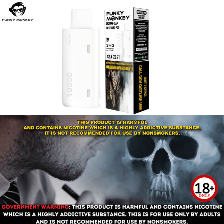 Funky Monkey Rush Pod Disposable Vape for RUSH Vape Device | Lazada PH