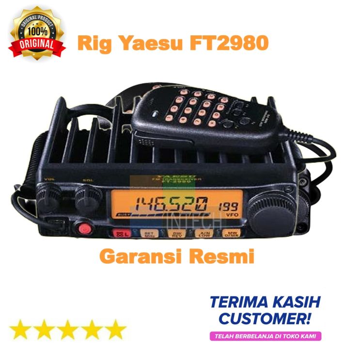 Radio Rig YAESU FT-2980/ ft 2980 VHF Garansi resmi | Lazada Indonesia