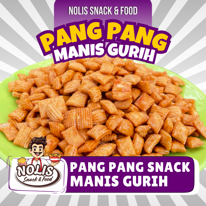 Snack Pang Pang Manis Kiloan / Cemilan Jadul Kue Pang Pang / Kue Bantal ...