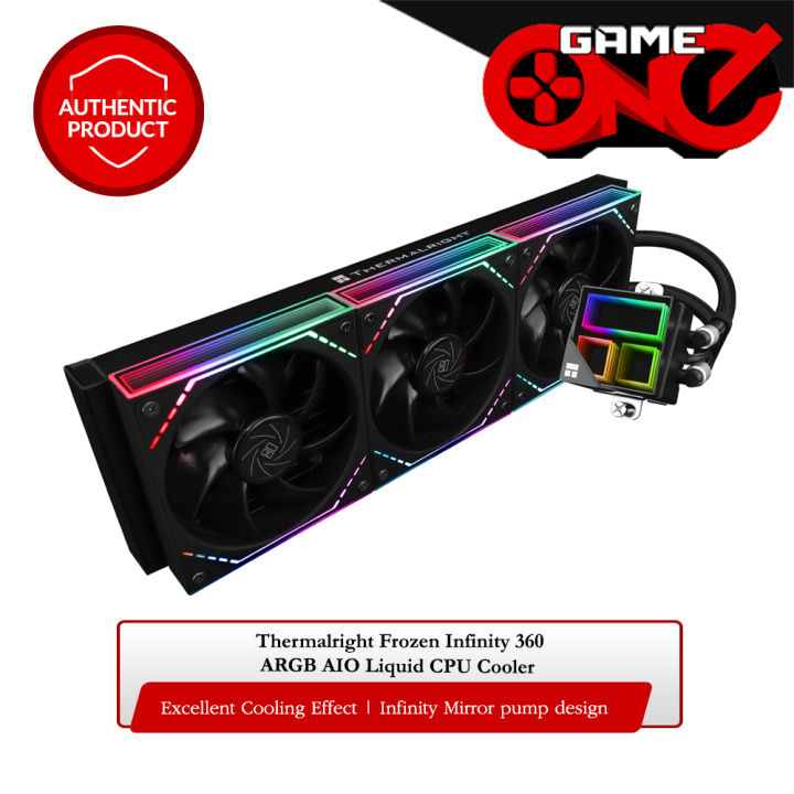 Thermalright Frozen Infinity 360 ARGB AIO Liquid CPU Cooler - Black | Lazada PH
