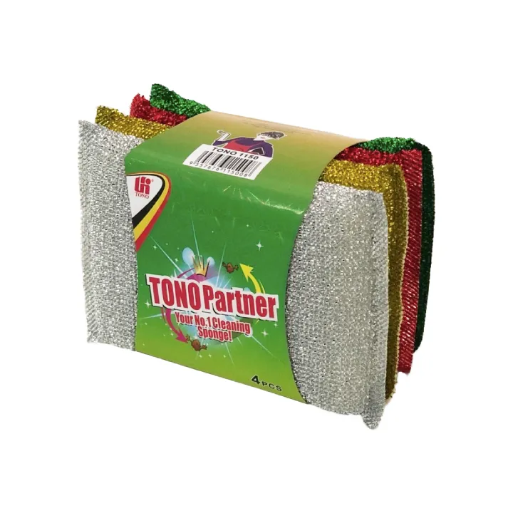 Tono Partner Multi-Purpose Non-Scratch Scrub Kitchen Sponge Scratch ...