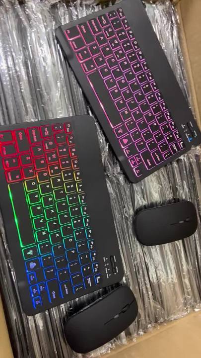 Mobile Phone Keyboard External Keyboard with Mouse Backlit Keyboard ...