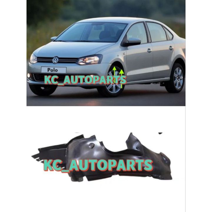 Volkswagen Polo SEDAN / Hatchback / VENTO FRONT FENDER LINER DAUN ...