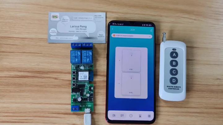 WiFi Smart Relay Motor Switch Garage Door Opener Controller 5V 12V 24V ...