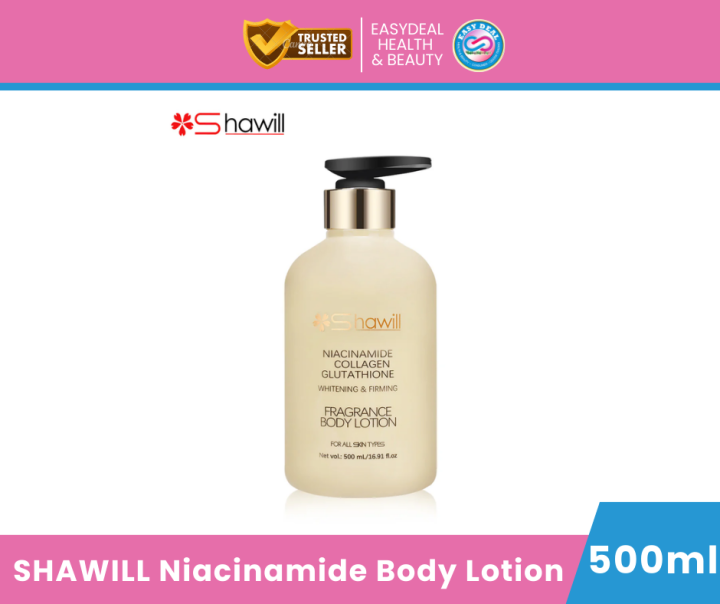 Shawill Niacinamide Collagen Glutathione Fragrance Body Lotion 500ml ...