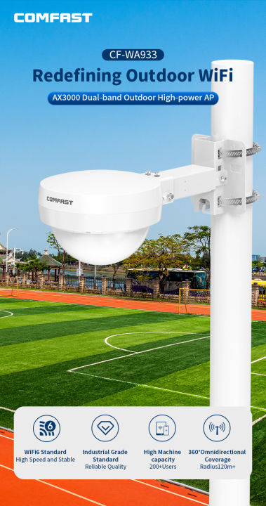 COMFAST CF-WA933 Redefining Outdoor Wifi AX3000 Dual-Brand Outdoor High ...