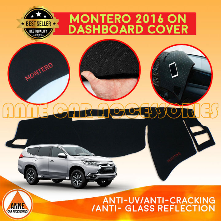 Dashboard Cover for Mitsubishi Montero Sports 2008 - 2015 / 2016 - 2023 Model Dash Mat Sun Shade ...