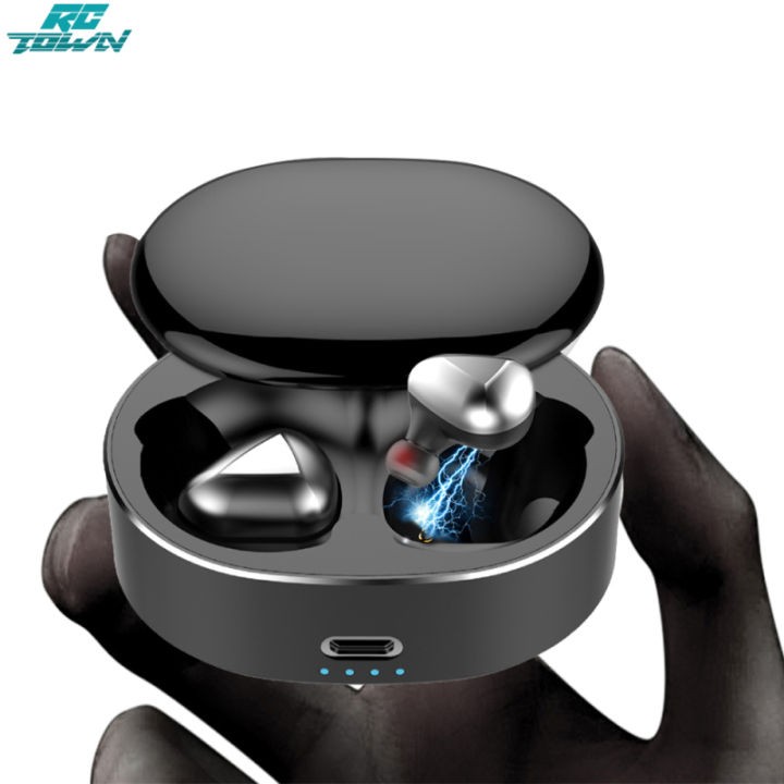 T50 TWS Bluetooth Earphone Stereo Touch Control Bass BT 5.0 Eeadphones ...