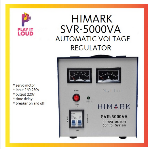 HIMARK SVR-5000 VA Automatic Voltage Regulator / DJ SCORPIO AVR-5000 ...