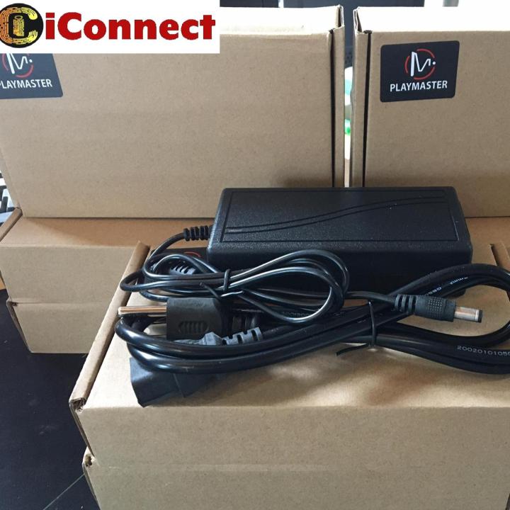PLAY MASTER AC/DC ADAPTER 12V 5A | Lazada PH