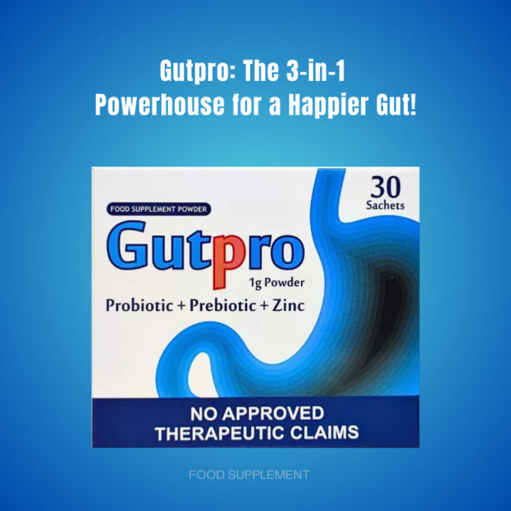 GutPro Sachets: The 3-in-1 Powerhouse for a Happier Gut! | Lazada PH