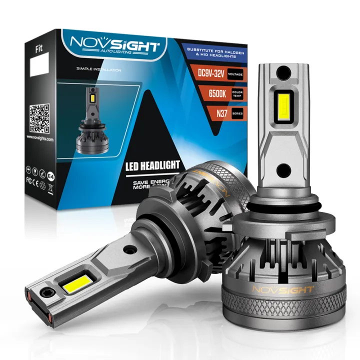 Novsight N37 LED Car Headlight Bulb 9005 9006 9007 9012 D H1 H3 H4 H7 ...