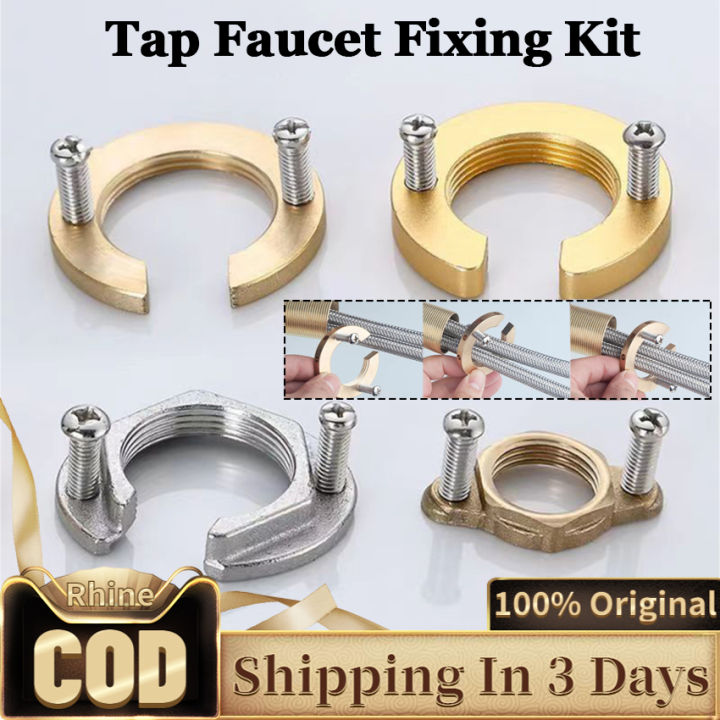 Faucet Fixing Tool Set Kitchen Faucet Antiloosing Mounting Nut Kit ...