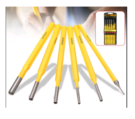 DEWALT 6Pcs Pin Punch Set | Lazada