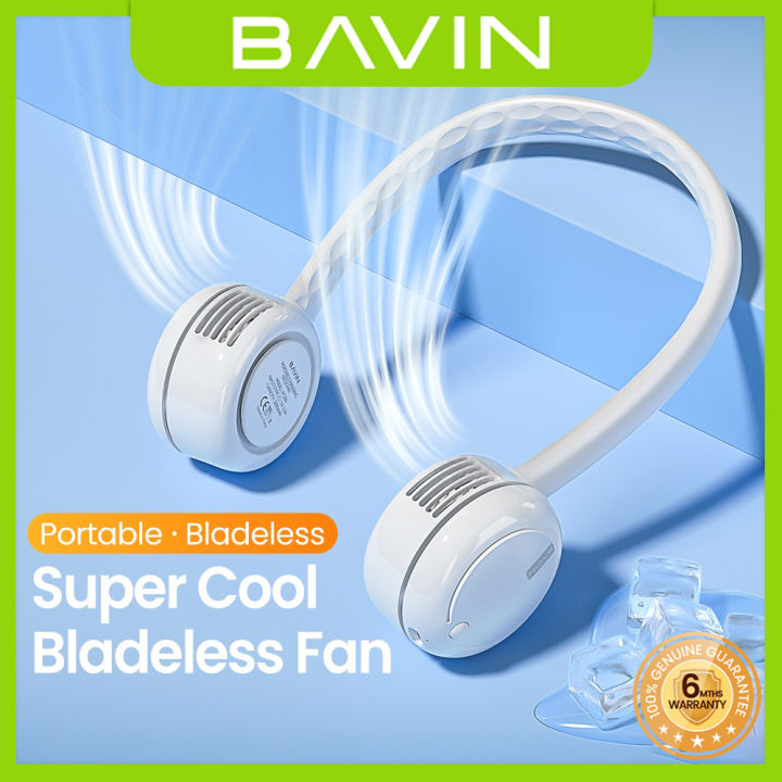 BAVIN PC286 Portable Cooling Air Neck Band Fan Bladeless Hands Free ...