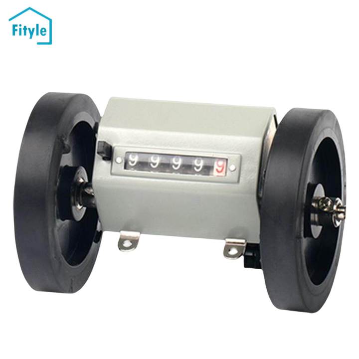 Fityle Length Counter Meter/Yard Counter Rolling Wheel Drive Ratio1:3 ...