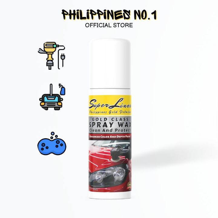 [Philippines no1] 100ml Quick Detailing Spray Wax - Waterless Top Coat ...