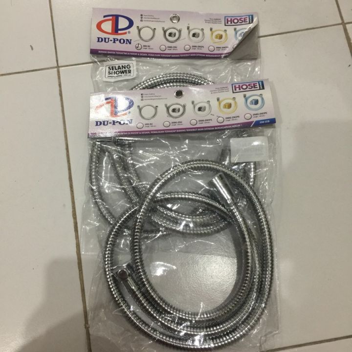 SELANG SHOWER CHROME MANDI DUPON 399-SU (150CM) | Lazada Indonesia
