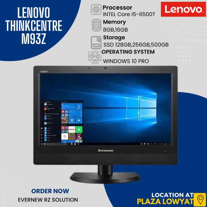 LENOVO THINKCENTRE M93Z AIO | INTEL CORE I5 4570S | RAM 8GB | SSD120GB ...