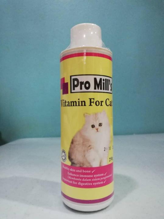 Pro Mill's Cat Vitamin 250ml [ProMill, Pro Mill, Pro Mills] Kucing | Lazada