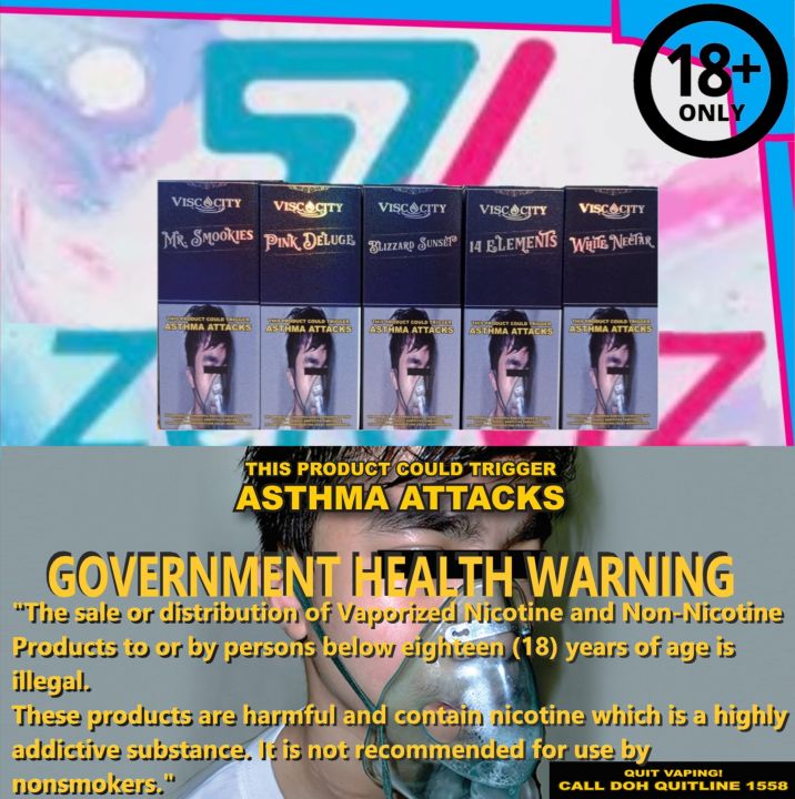 VISCOCITY SALT NIC PREMIUM ORIGINAL | Lazada PH