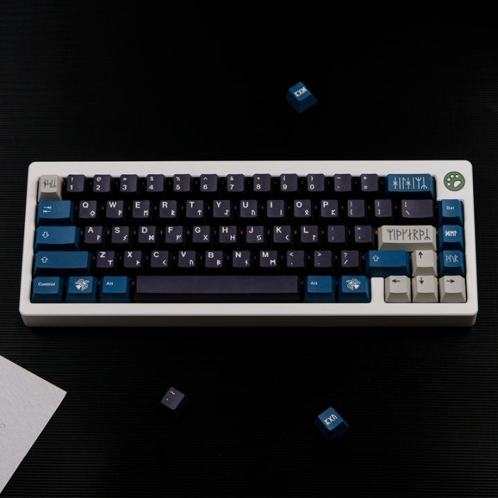 【Keycap Only】Clone GMK Norse Keycap 129 Keys Cherry Profile PBT Five ... 【Keycap Only】Clone GMK Norse Keycap 129 Keys Cherry Profile PBT Five ...