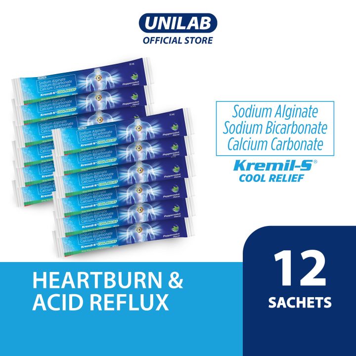 Unilab Kremil-S Liquid Cool Relief 10ml sachet 12 Pieces (Fast Soothing ...