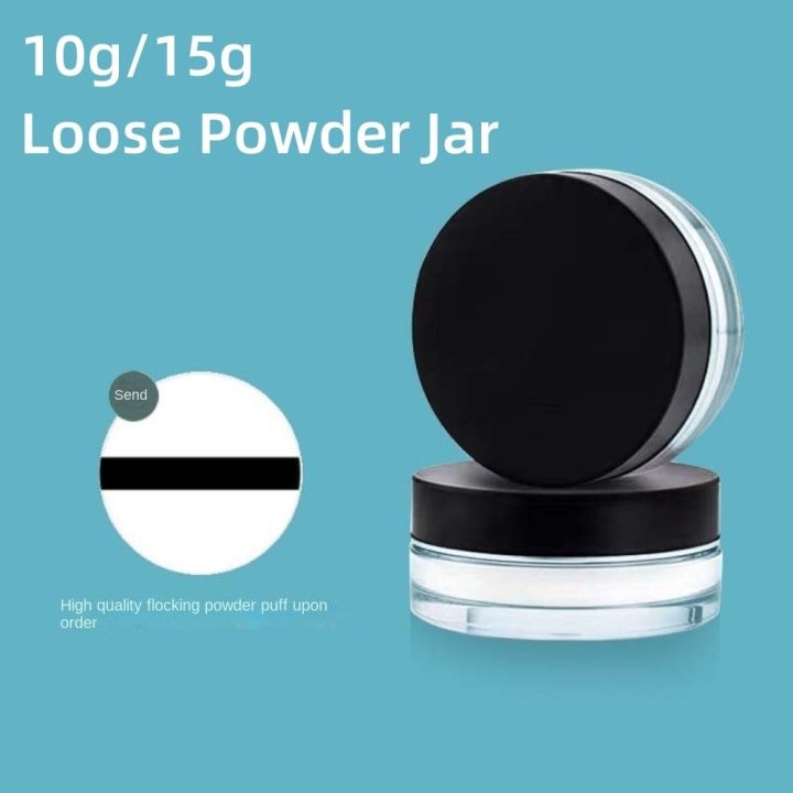 GYYT 10g/15g Loose Powder Jar Plastic Portable Bulk Powder Box Reusable ...