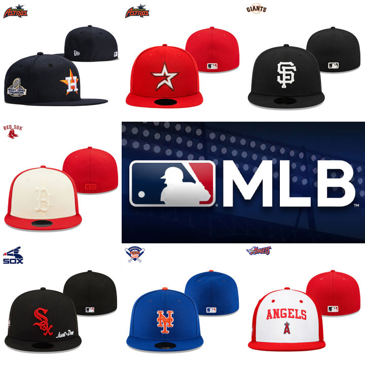 Ramdom Design MLB Logo Team Baseball Caps Design | Lazada PH