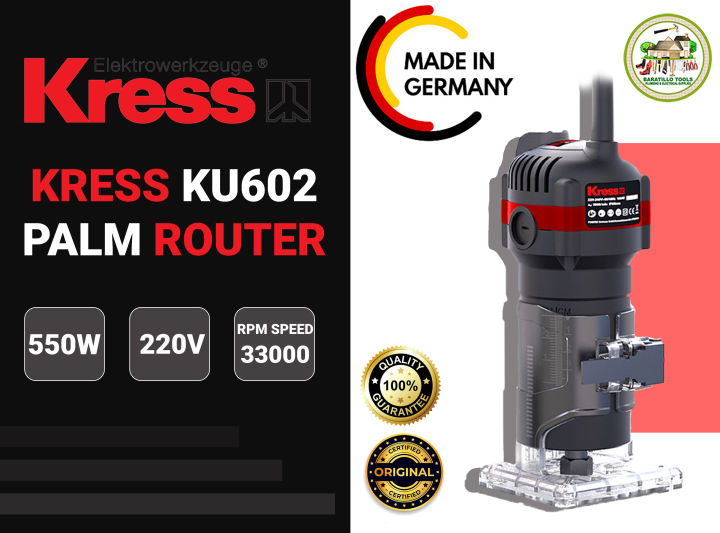 KRESS Palm Router KU602 550W | Lazada PH