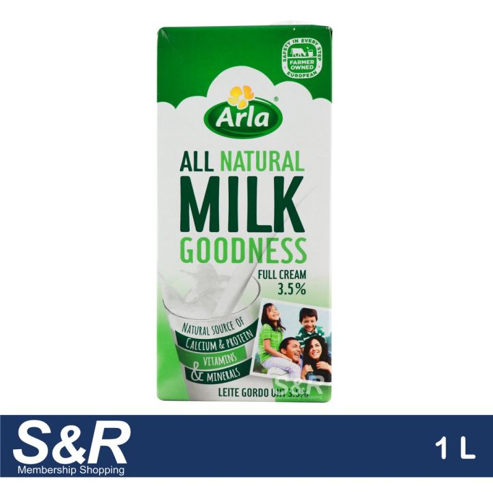 Arla All Natural UHT Full Cream Milk 1L | Lazada PH