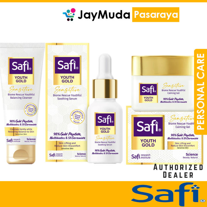 Safi Youth Gold Sensitive Skin Care Fully Set Premium Set Signature Set ...
