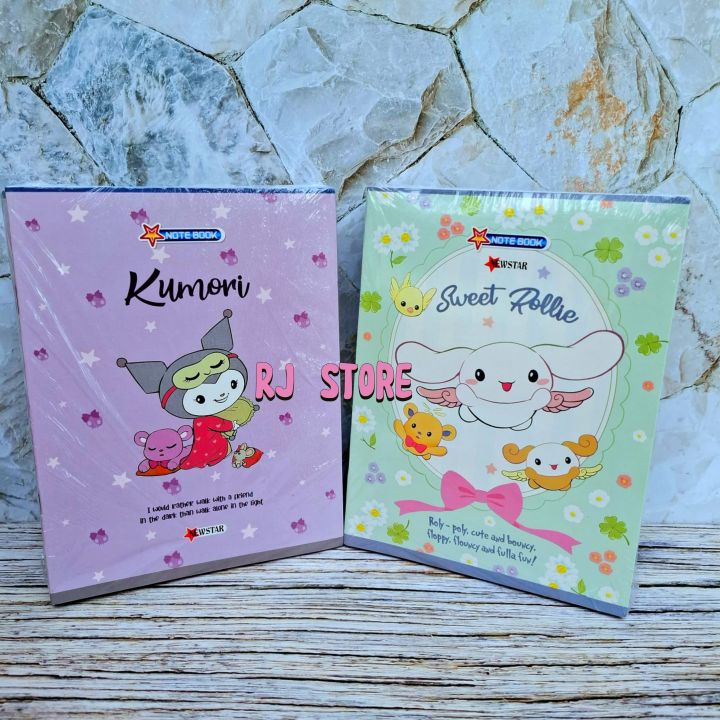 BUKU TULIS NEWSTAR 38 LEMBAR KARAKTER LUCU KUROMI ISI 5 BUKU & 10 BUKU ...