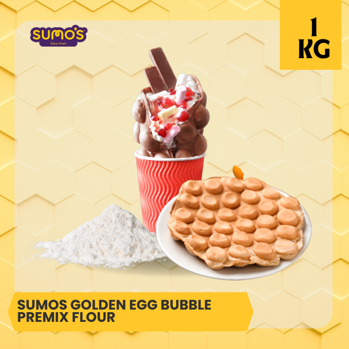 Sumos Original Golden Egg Bubble Waffle Premix - 1 kg Halal | Lazada