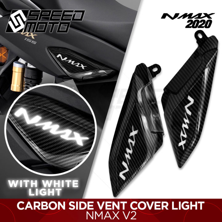 COD NMAX 2020 / 2021 SIDE VENT COVER CARBON FOR NMAX V2 / V2.1 ...