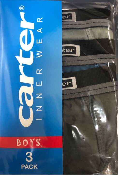 Carter Brief Kids Cool Jr 3 in 1 Pack | Lazada PH