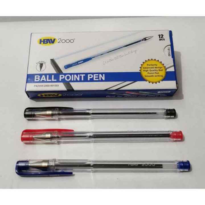 GV HBW 2000 Ballpen / 1 Box / 12 pcs | Lazada PH