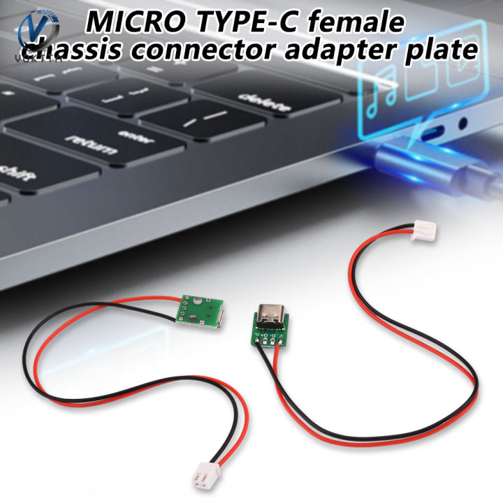 Voktta Type-C PCB với bộ chuyển đổi Cabel Micro USB để nhúng Cổng kết ...