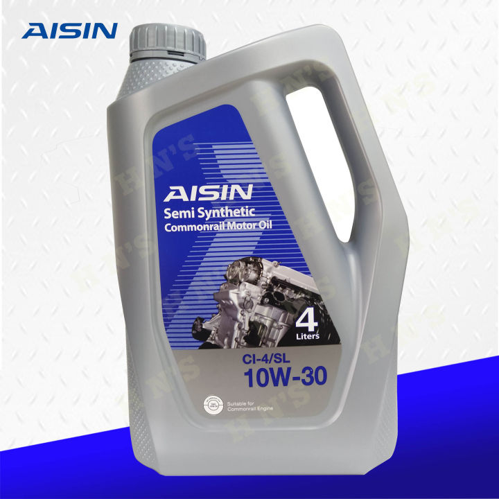 AISIN Common Rail Diesel Engine Oil 10W-30 CI-4/SL ( Semi-synthetic ...