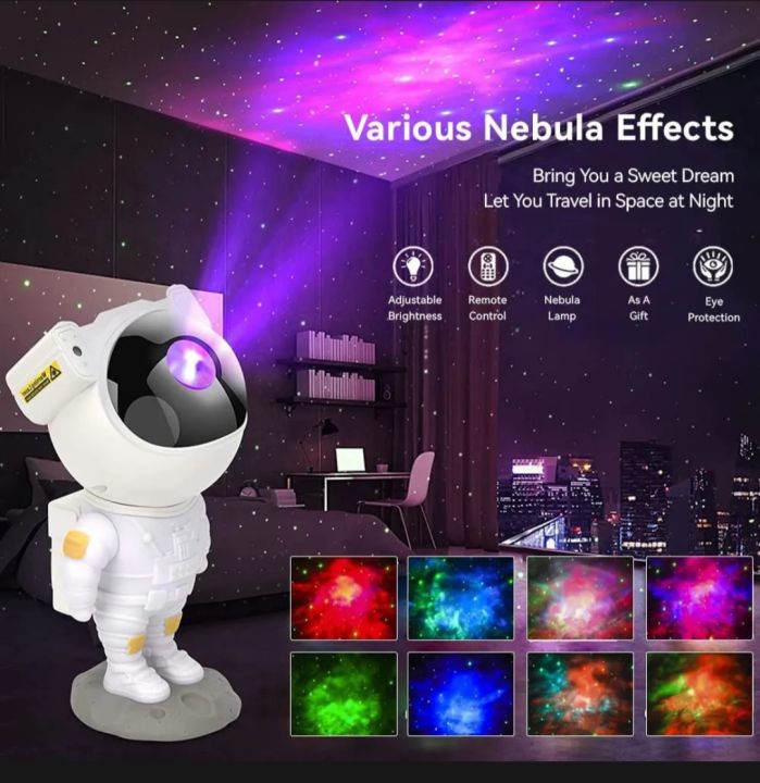 360 ° Rotating Astronaut Star Projector with Remote,Galaxy Projector ...