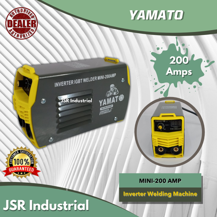 YAMATO MINI-200 AMP Inverter Welding machine 200 Amperes (Inverter IGBT ...