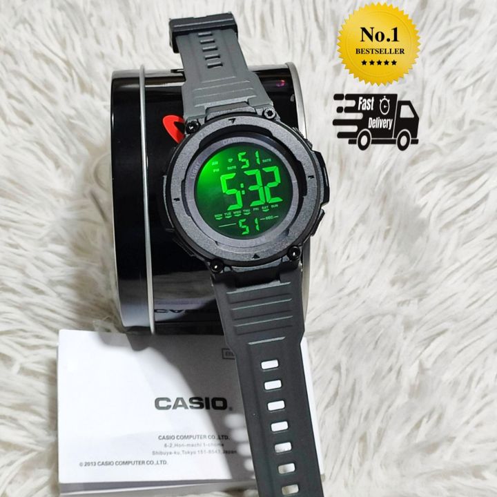 [Travel Watch] Men's Full Digital Actual Pic. Japan Movement Watch ...