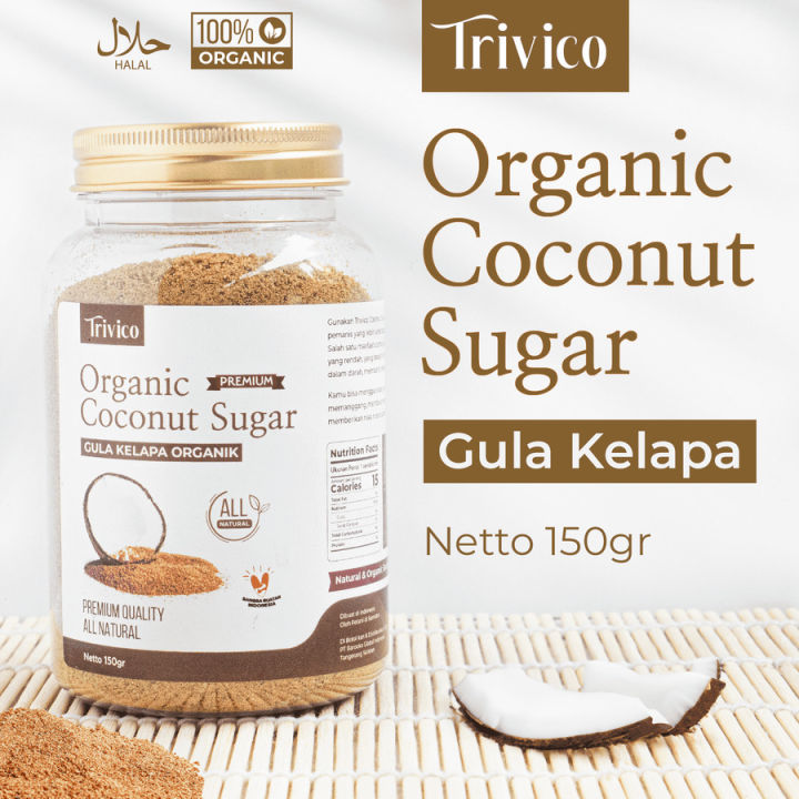 TRIVICO | GULA KELAPA | GULA KELAPA ORIGINAL 100% | ORGANIC COCONUT SUGAR | GULA KELAPA ORGANIK ...